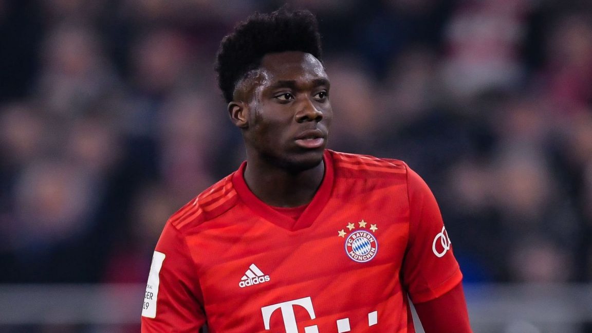 Ghanaian born Alphonso Davies, from refugee to Bayern left-back star ...